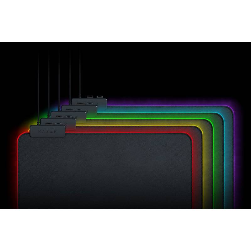 Razer - Tapis de souris Goliathus Extended Chroma XL RGB Noir